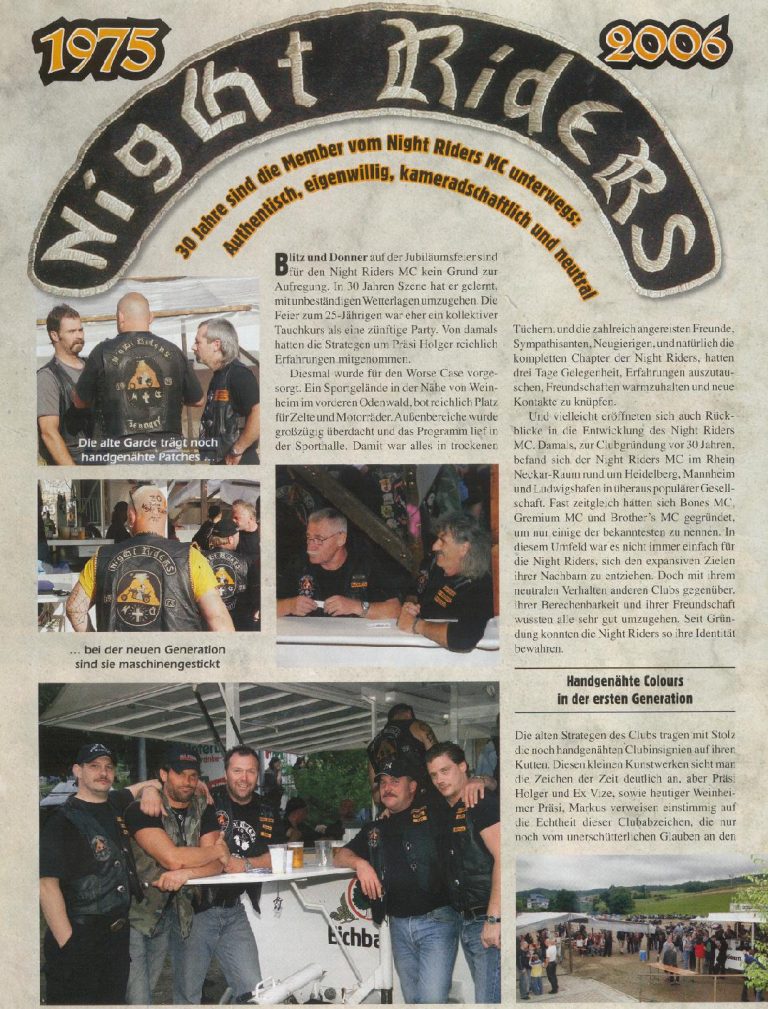 Presse – Night Riders MC